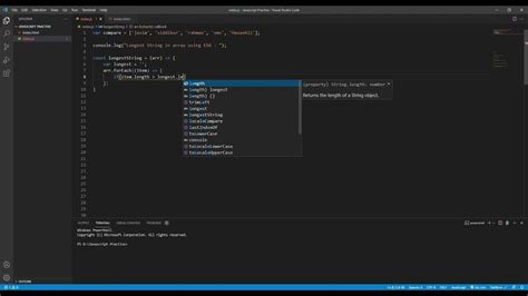Searching Longest String In An Array Using Javascript Youtube