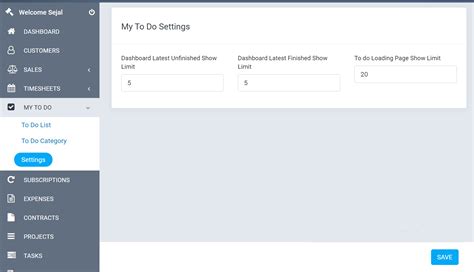 Advanced To Do Manager Module For Perfex Crm By Sejalinfotech Codecanyon