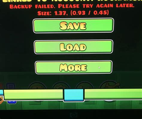 Game Is Not Saving Data Rgeometrydash
