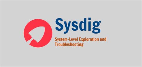 Install Sysdig 01101 Strace Tcpdump Lsof Exploration Tool On