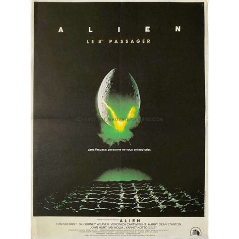 Alien Movie Poster 15x21 In 1979 France 1st Release