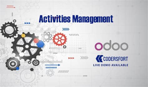 100 Best Odoo Activities Management Module Codersfort