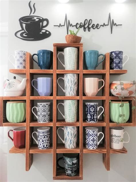 Coffee Mug Holder On Wall At Josephine Blumberg Blog