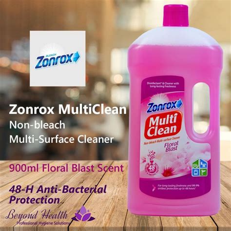Zonrox Multi Clean Non Bleach Multi Surface Cleaner 900ml Floral Blast