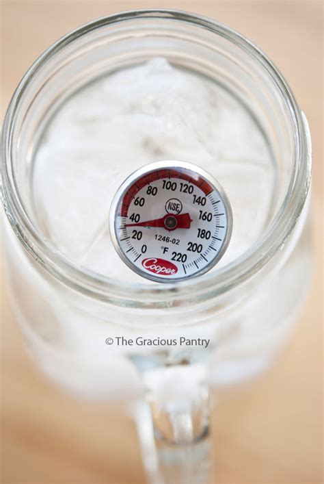 Calibrate A Kitchen Thermometer Quickly And Easily The Gracious Pantry
