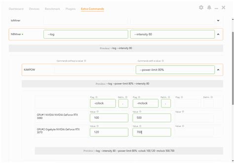 How To Use NiceHash Miner Extra Commands NiceHash