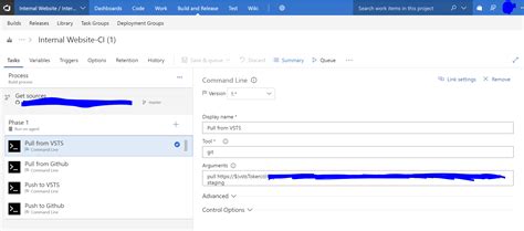 Git Syncing My Github Repo To Ms Visual Studio Team Services Stack