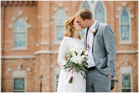 Provo City Center Temple Utah Bronwen And Romney Wedding — Utah