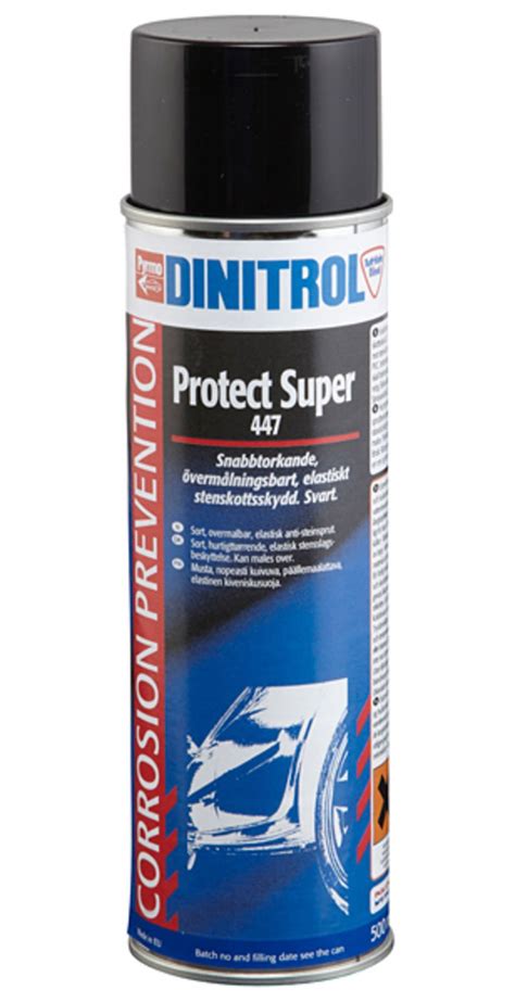 Dinitrol 447 Body spray svart 500ml - Multilakk