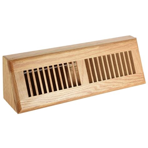Allen Roth 2 12 In X 12 In 180 Degree Red Oak Light Oak Baseboard