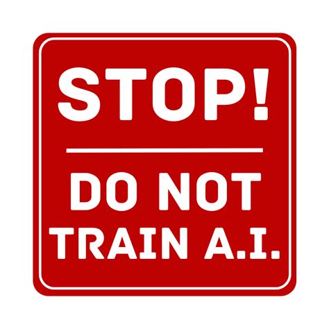 Adding A ‘do Not Train Message To Your Book So It Will Not Be Used To