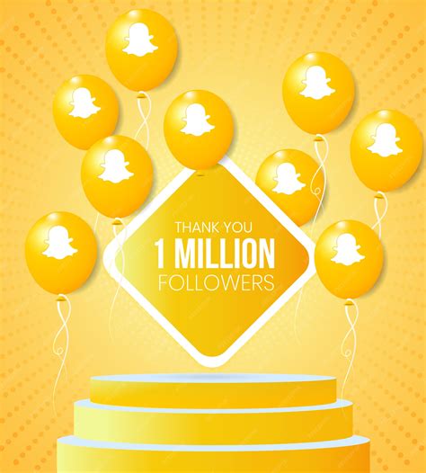 Premium Vector Social Media Snapchat Balloons With Icon And Text