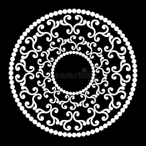 Classic Round Ornament Stock Vector Illustration Of Classic 47507098