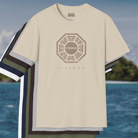 Dharma Initiative Lost Tv Show Shirt Soft Cotton Unisex T Shirt With