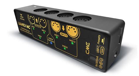 CME H MIDI WC And U MIDI WC MIDI Interfaces For Studio Or Standalone Gearnews Com