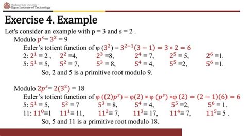 Theorem 66 The Existence Of Primitive Roots Pptx Physics Science