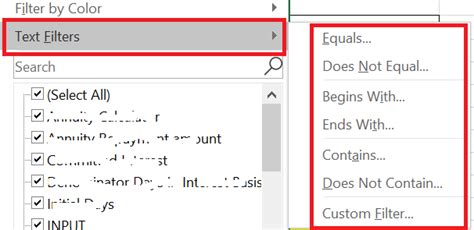 Excel Custom Filters On Text Column Using Java And Apache Poi Roy
