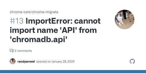 Importerror Cannot Import Name Api From Chromadbapi · Issue 13