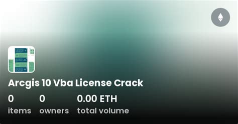 Arcgis 10 Vba License Crack Collection Opensea