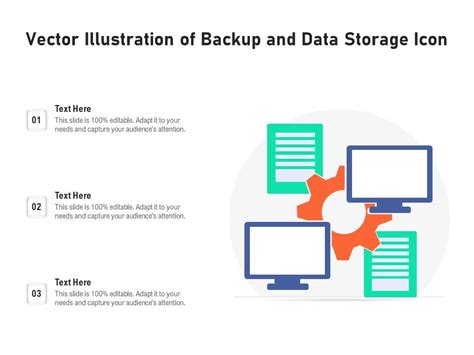 Vector Illustration Of Backup And Data Storage Icon Ppt PowerPoint Presentation Gallery Mockup PDF