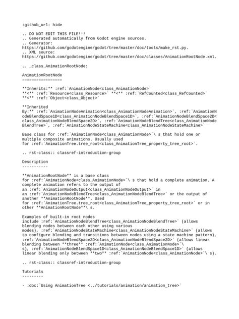 Class Animationrootnoderst Pdf Inheritance Object Oriented