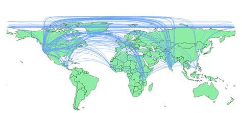 Qgis How To Make Great Circle Arcs Which Look Good On A Web Mercator Map Geographic