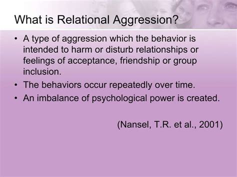 Relational Aggression Presentation By Dave Krasky Pptx