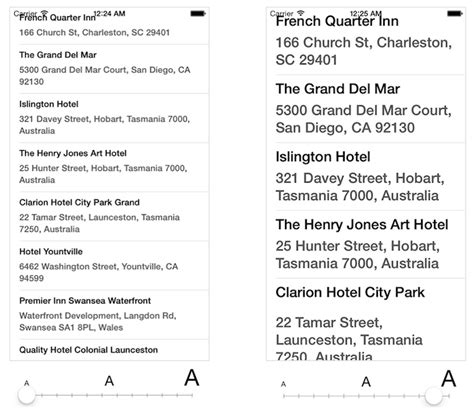 Understanding Self Sizing Cells And Dynamic Type In IOS 8