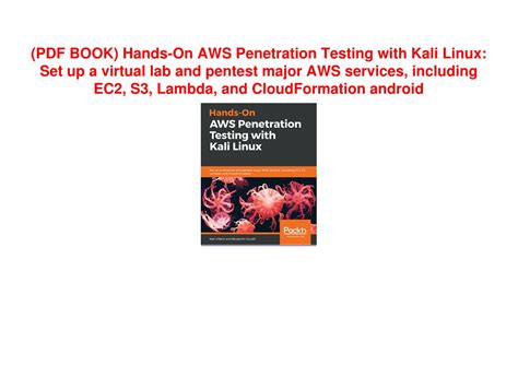 Ppt √ Pdf Book Hands On Aws Penetration Testing With Kali Linux Set Up A Virtual Powerpoint