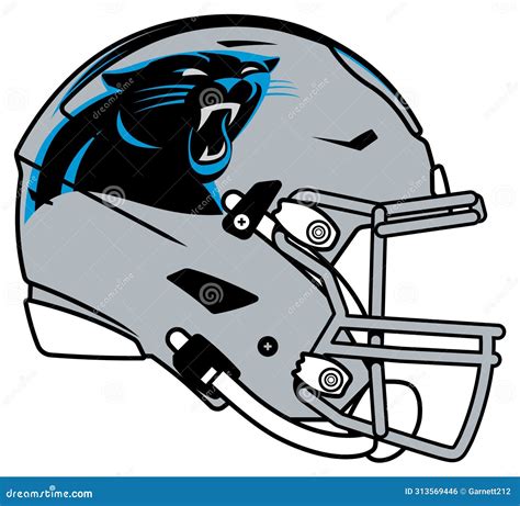 Panthers Football Helmet
