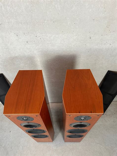 Vintage Jbl Xti Speakers In Cherry Set Of For Sale At Pamono