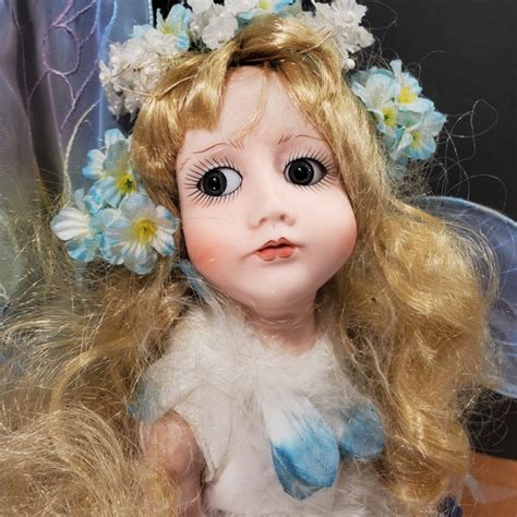 Poseable Porcelain Fairy Doll Etsy