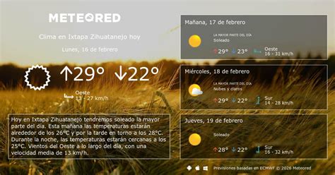 Clima En Ixtapa Zihuatanejo Hoy Meteored México