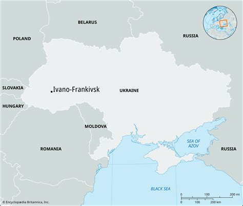 Ivano Frankivsk Ukraine Map And Population Britannica