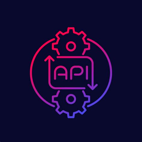 Api Linear Icon For Web Vector Art At Vecteezy