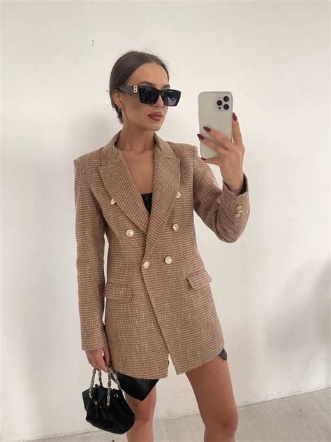 Твидовый пиджак — цена 2390 грн в каталоге Пиджаки и жакеты Купить женские вещи по доступной