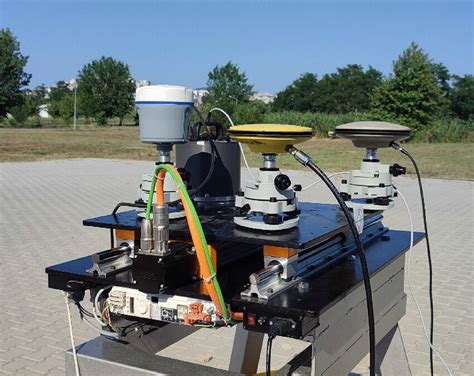 Gnss Receiver And Accelerometer Mounted To The Shake Table During Data Download Scientific