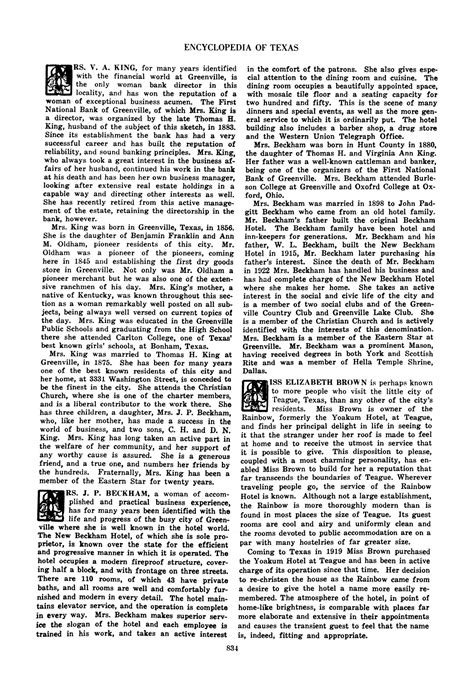 The Encyclopedia Of Texas Page 837 Of 970 The Portal To Texas History