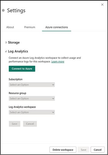 Configuring Azure Log Analytics For Power Bi Diggibyte Blogs