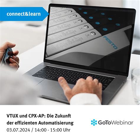 Festo Auf Linkedin Vtux Cpx Webinar Festo Webinar Automation Innovation