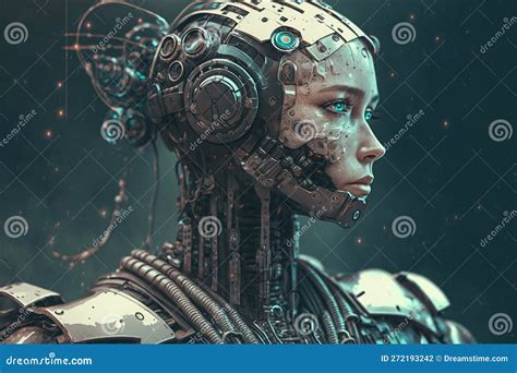 Artificial Inteligent For Forest During Rainy Small Muddy Path At The