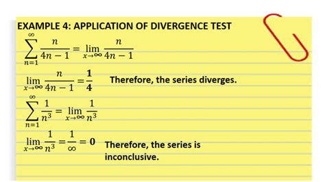 Divergence Test Determining If A Series Converges Or Diverges Hubpages