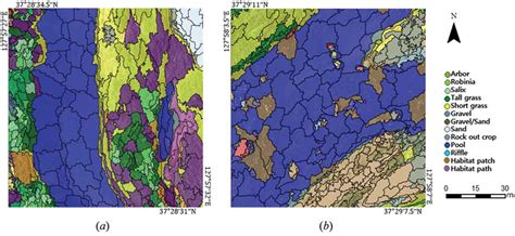Habitat Mapping As Habitat Patches And Paths A Habitat Patches And