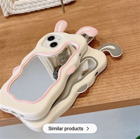 آینه ای خرگوشی Iphone 11 الماس کاور