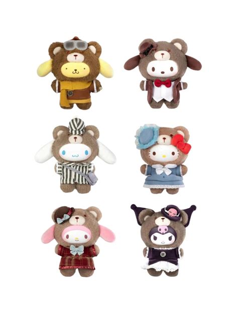Original Sanrio Characters Afternoon Tea Vinyl Plu