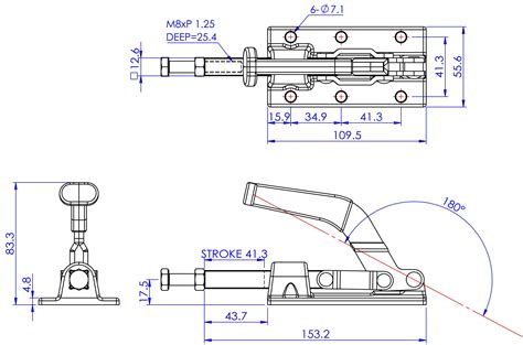 GH M Push Pull Clamps Of GOOD HAND Straight Line Action Clamps Supplier