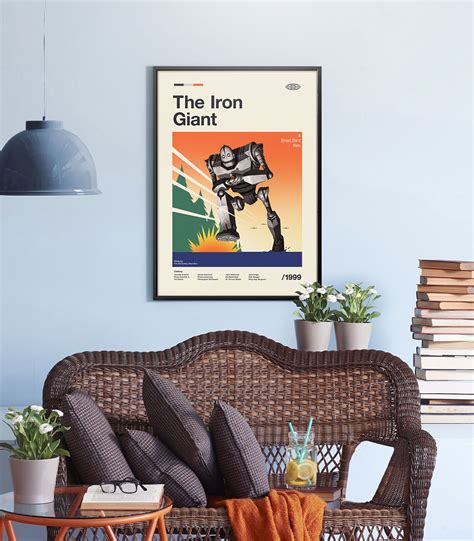 Vintage Inspired Movie Print Retro Movie Poster Midcentury Modern