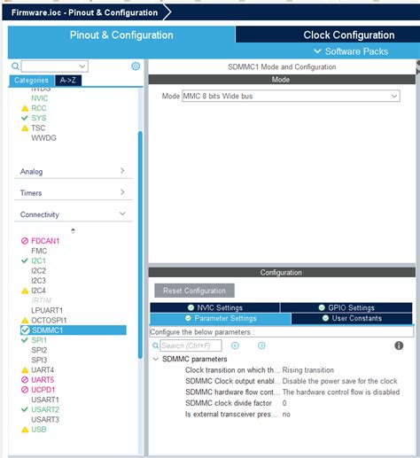 Stm32l562 And Sky High Emmc S40fc008 Fails Mmc Pow Stmicroelectronics Community
