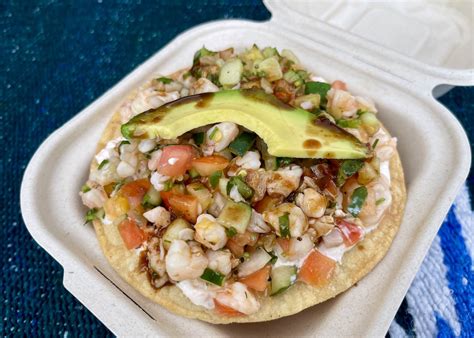 Tostadas Au Ceviche Mexicain