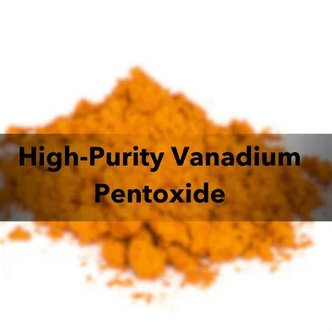 Vanadium Pentoxide V2o5 At ₹ 2800 Kg Vanadium Pentoxide In Surat Id
